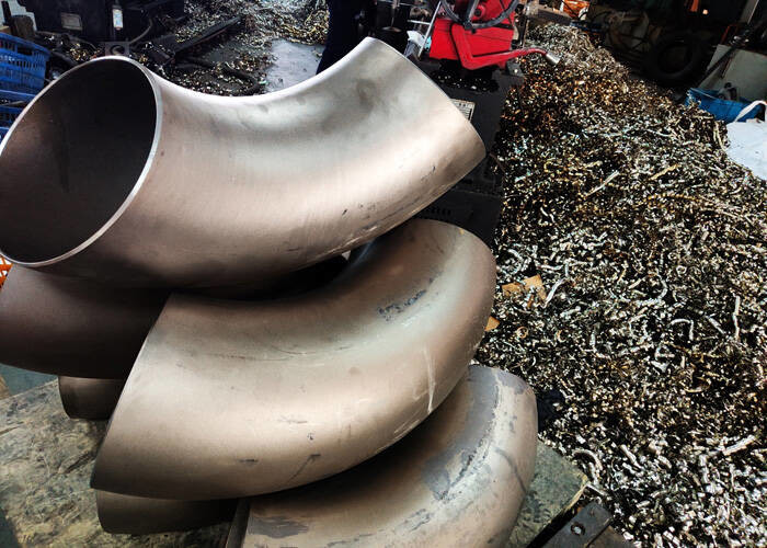 90 Degree Elbow Stainless Steel Gas Pipe Fittings Simple Calculation ...